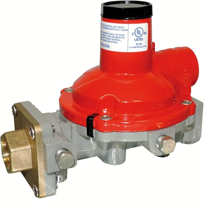 Cavagna Kosan Propane Gas Regulator - First Stage LP - 1/2" NPT x 1/2 ...