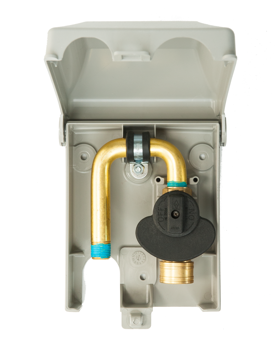 Burnaby Manufacturing 1/2 PSI Surface Mounted Gas Outlet Box, (G0101-6W ...